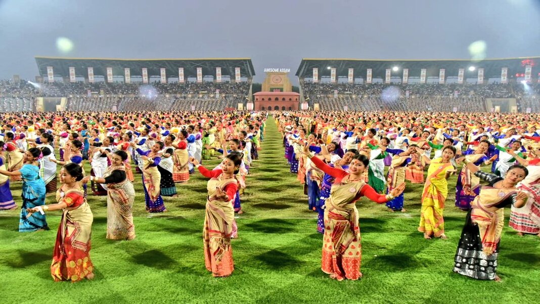 Rung ka Assam ha ka ‘Guinness World Records’ lyngba ka jingshad Bihu ...