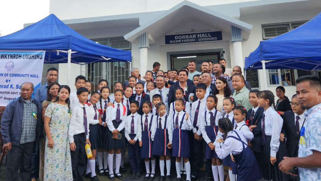 Plie u CM ia ka Community Hall ba thymmai ka Umshing-Mawkynroh