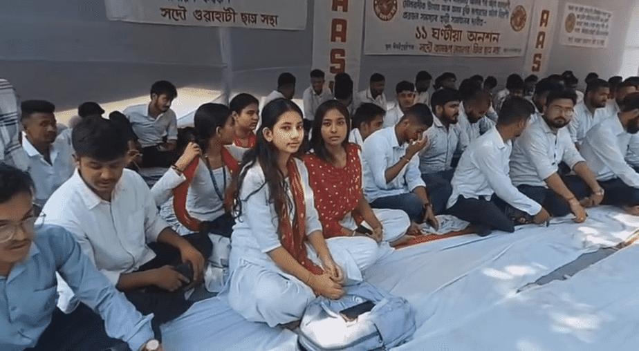 AASU stages statewide hunger strike against Centre’s new immigration order